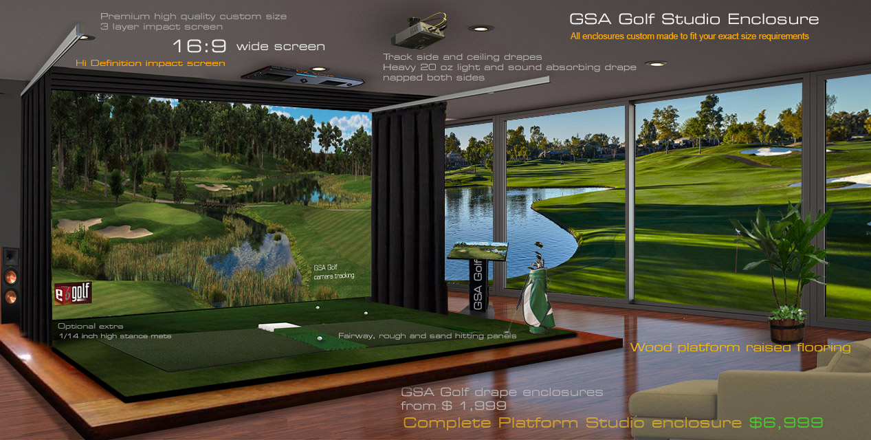 GSA Advanced Golf Simulators